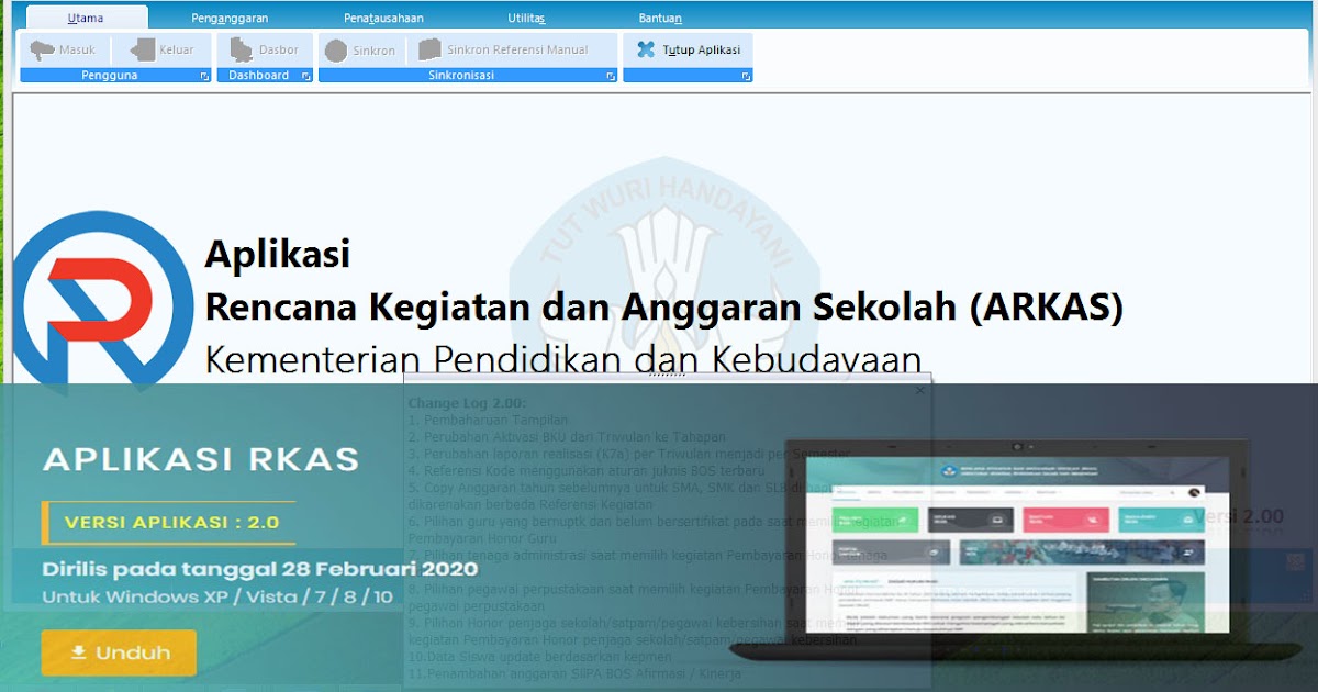 Aplikasi RKAS BOS Terbaru 2020