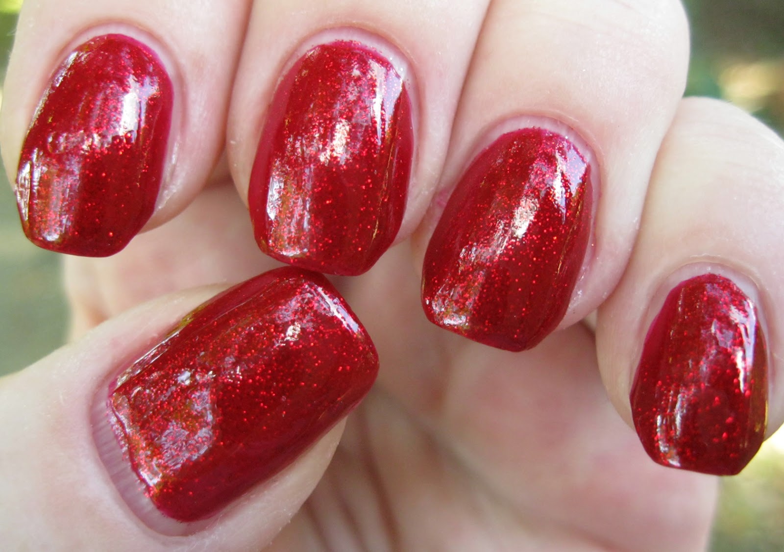 Lacquer Slacker Liz: China Glaze Ruby Pumps