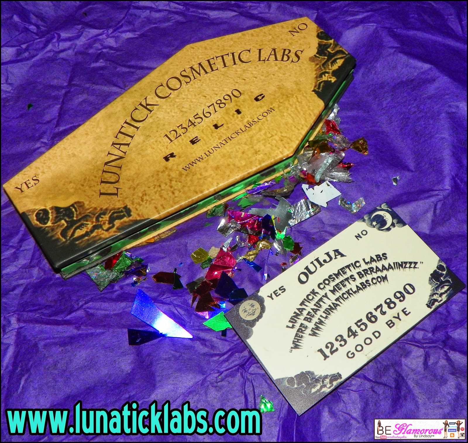 Be Glamorous By Lindsay: Lunatick Cosmetics Labs new RELIC Palette ...