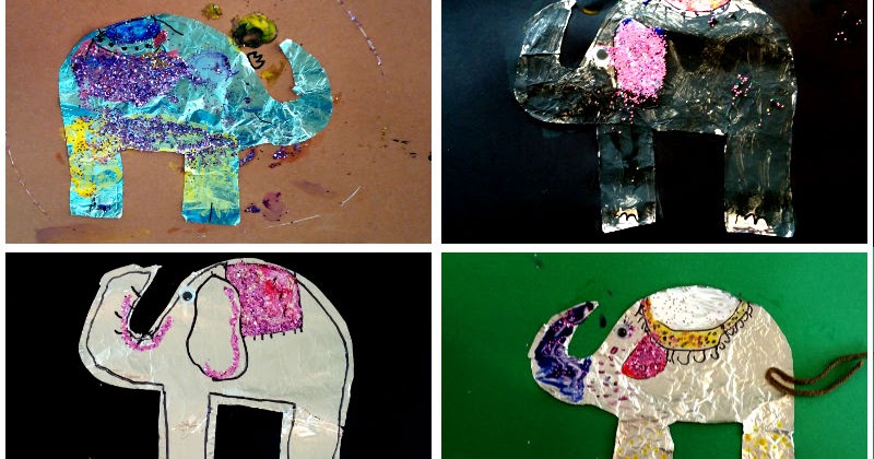 Elephant Art Project & Thailand Lesson | Preschool Powol Packets