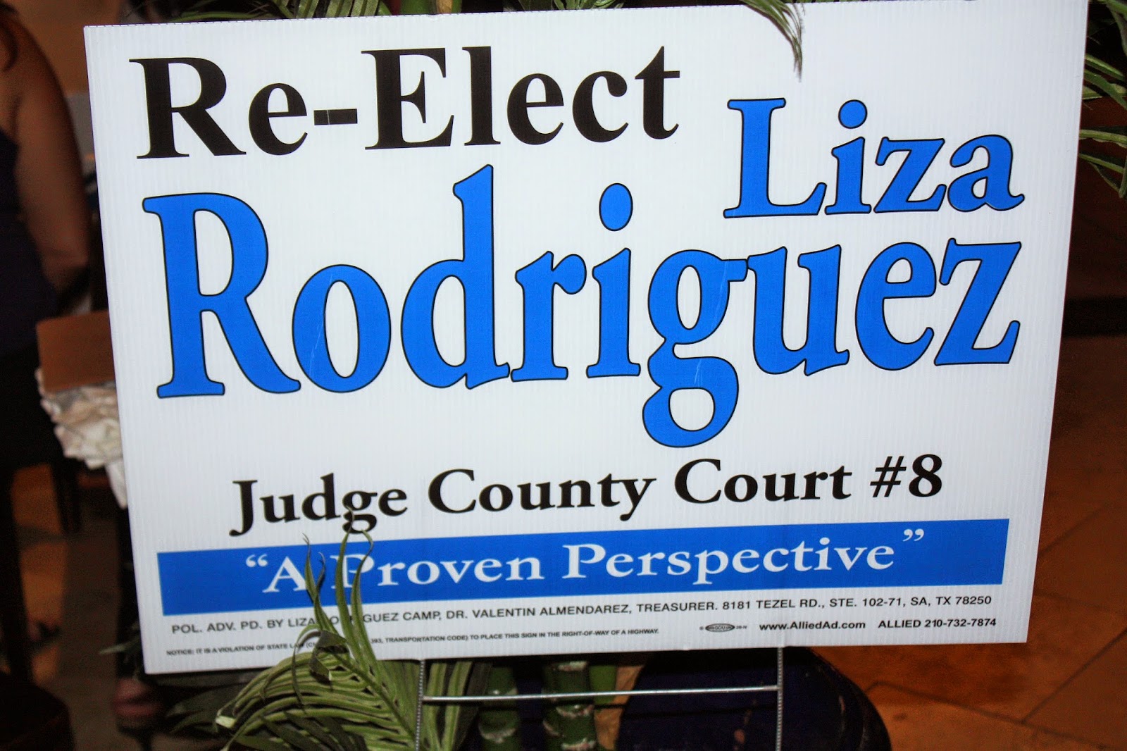 Walker Report - Shedding Light on Bexar County: Judge Liza Rodriguez ...