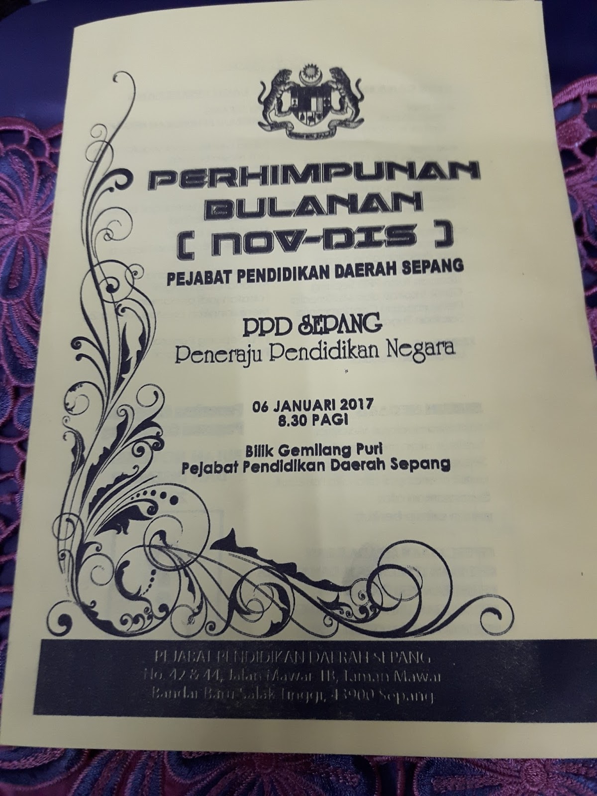 PPDa SK Taman Putra Perdana: PPDa @ Perhimpunan Bulanan PPD Sepang