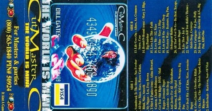 Cutmaster C — The World is Mine (1998) - Tapes Download