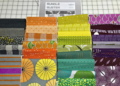 something rosemade: The Kiwi and Mango Tango Bundle Buster Quilt
