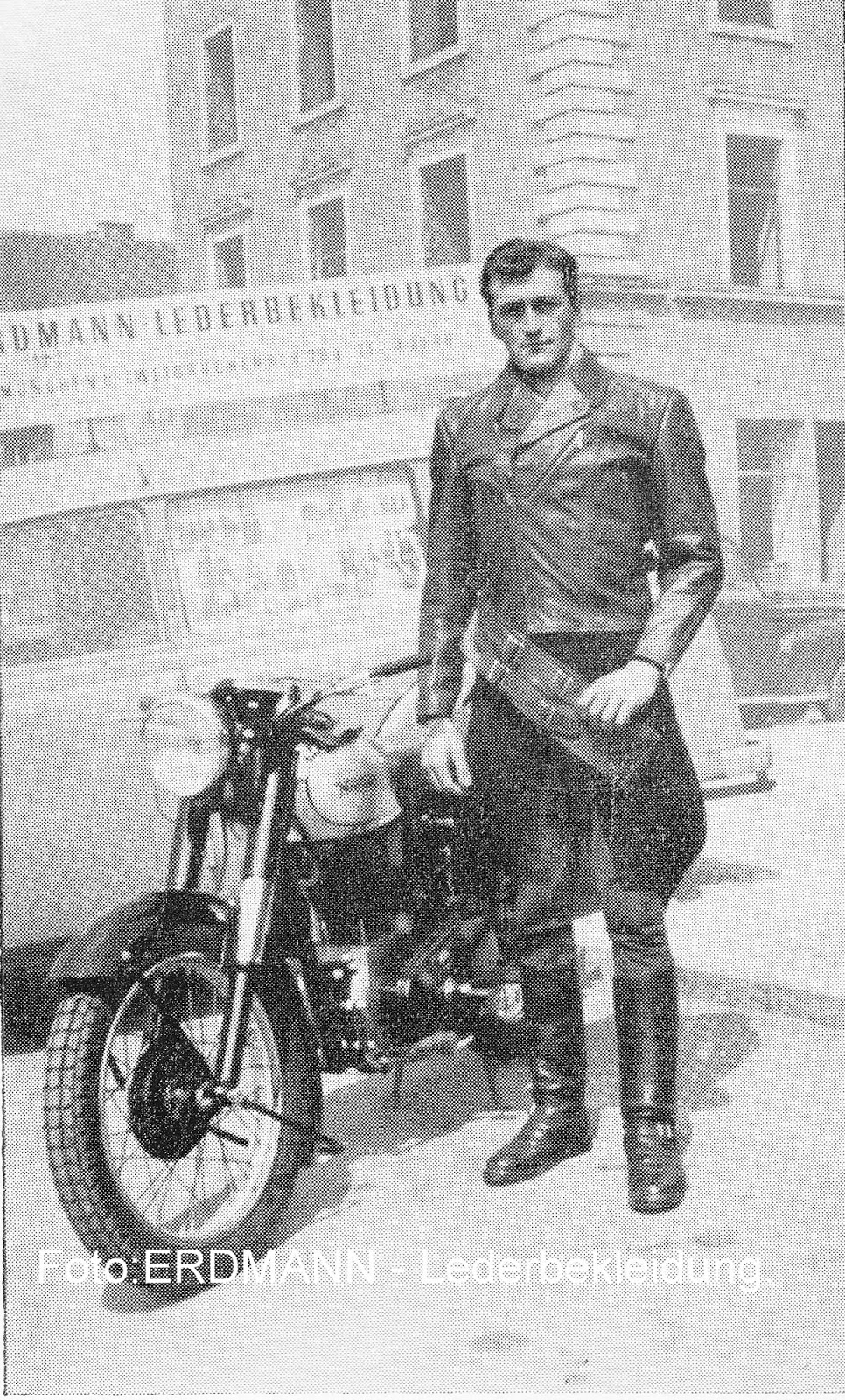 Classic Motoring Communications: Kult: Erdmann Lederjacke, Modell 1952