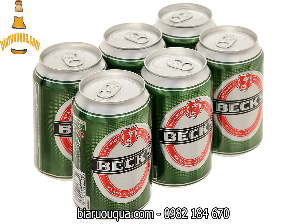 Bia Beck’s Đức 5% thùng 24 lon 330ml