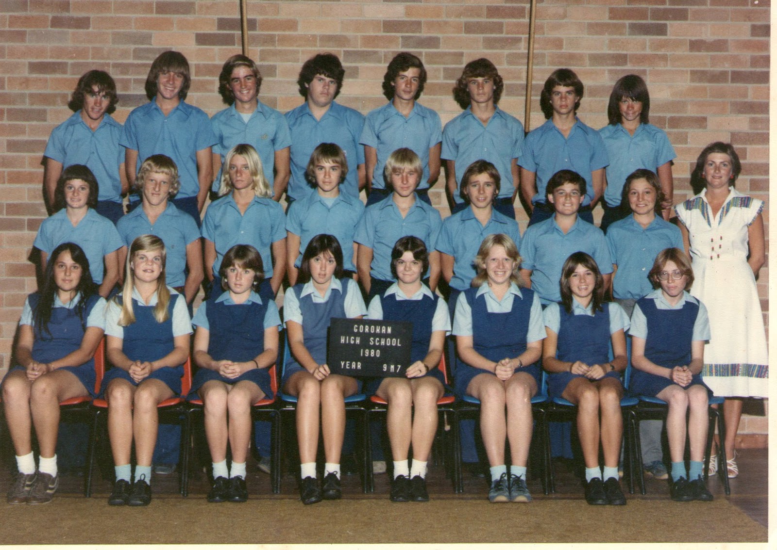 Gorokan High School: Class Photo 1980 9M7