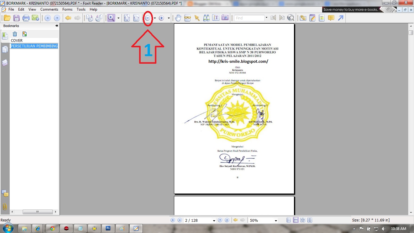 Menggabungkan File PDF & Cara Mudah Membuat Bookmark Skripsi (PDF ...