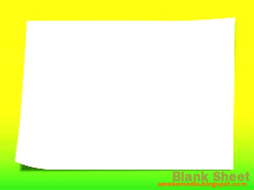 Blank. Blank. Blank Sheet