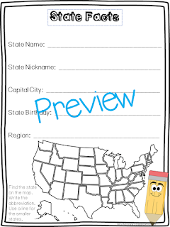 Lesson Plans & More by Mrs Wenning's Classroom!: U.S. Map, Symbols ...