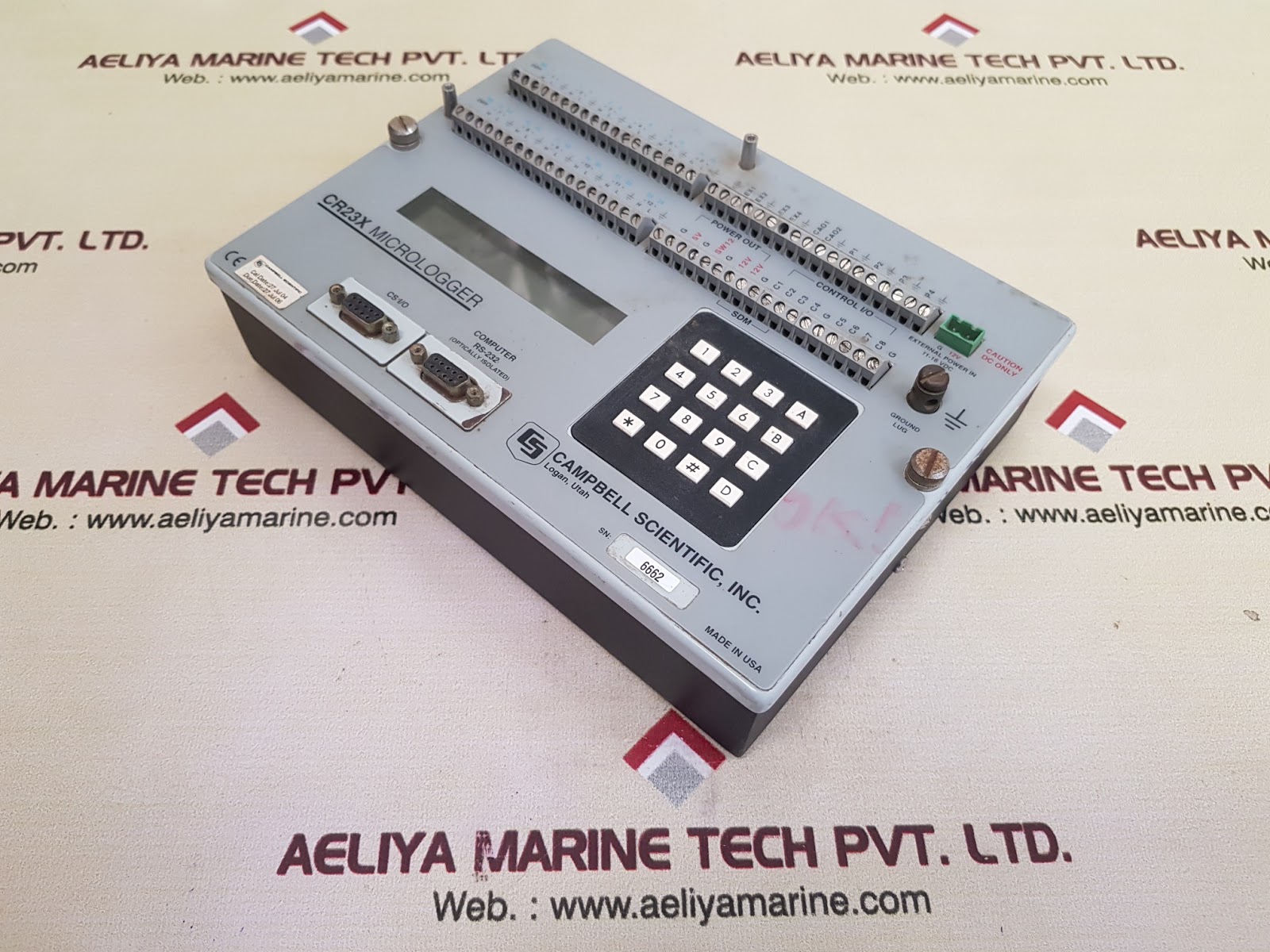 CAMPBELL SCIENTIFIC CR23X MICROLOGGER - Aeliya Marine