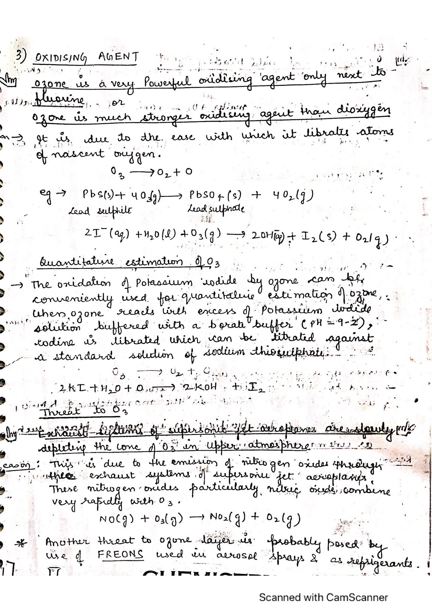 Chemistry Chapter 7- The P-Block Elements Part-2 Class 12 Handwritten ...