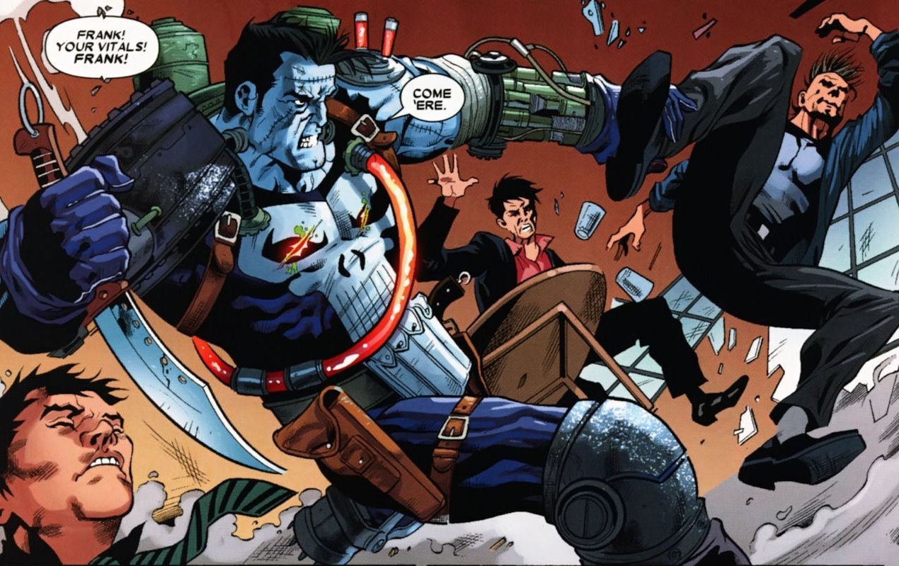 CinemaFrankenstein: Komiks "Franken-Castle"