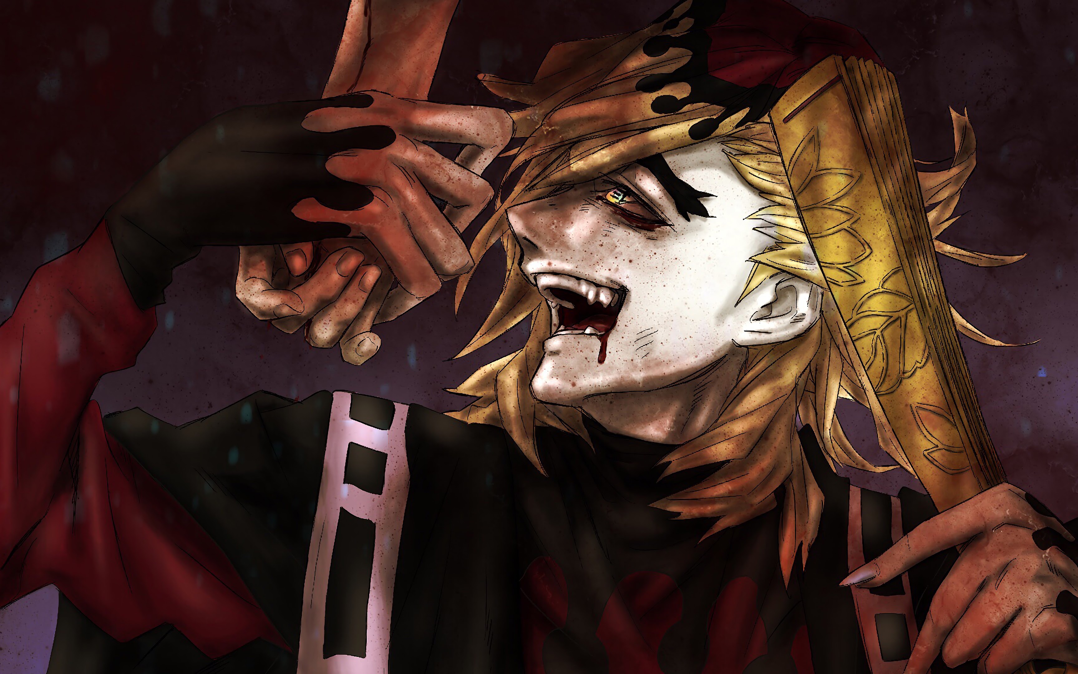 Doma, Kimetsu no Yaiba, 4K, #111 Wallpaper PC Desktop