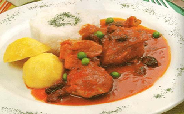 HUARIQUES PERUANOS: Pavita Guisada