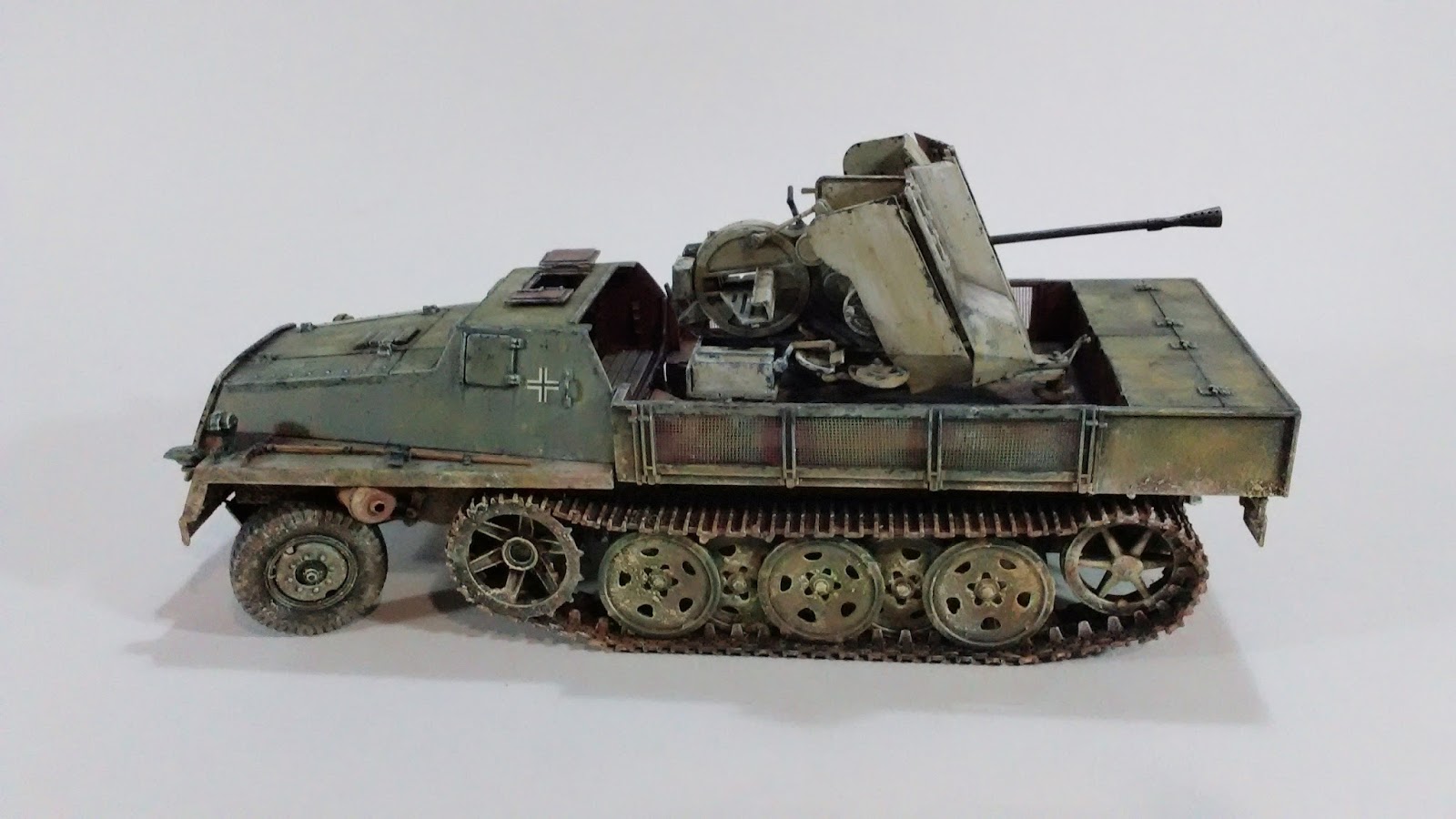 Fanático del Modelismo Plástico: Sws Flak 3,7 cm. Italeri nº 370