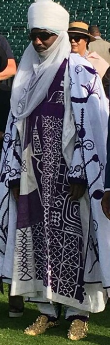 Photos: Emir of Kano Muhammadu Sanusi II steps out in style in London