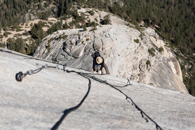 Ry Runs: How to Climb Half Dome with the Cables Down