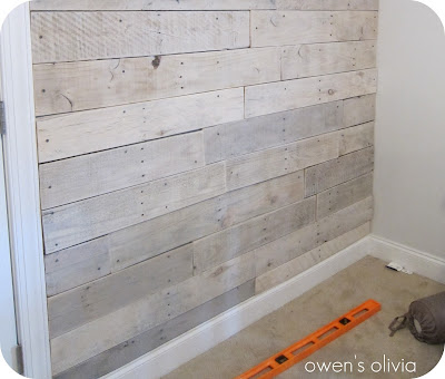 owen's olivia: Whitewashed Wood Technique {Tutorial}