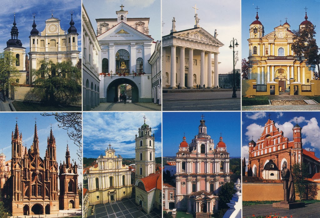 World on Postcards: Lithuania / Litwa