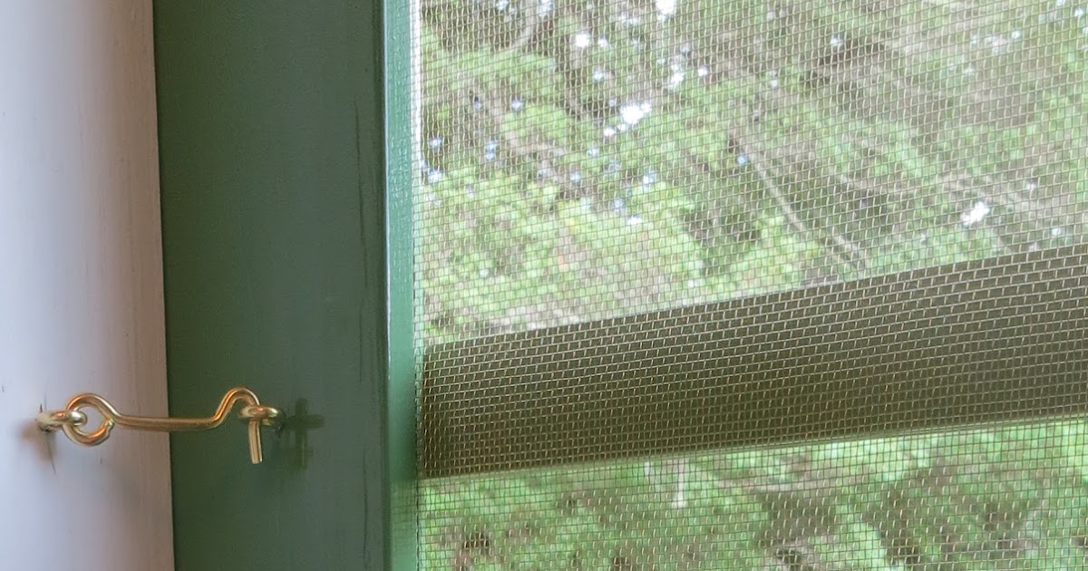 An Old Farm: Custom Building A Sceen Door