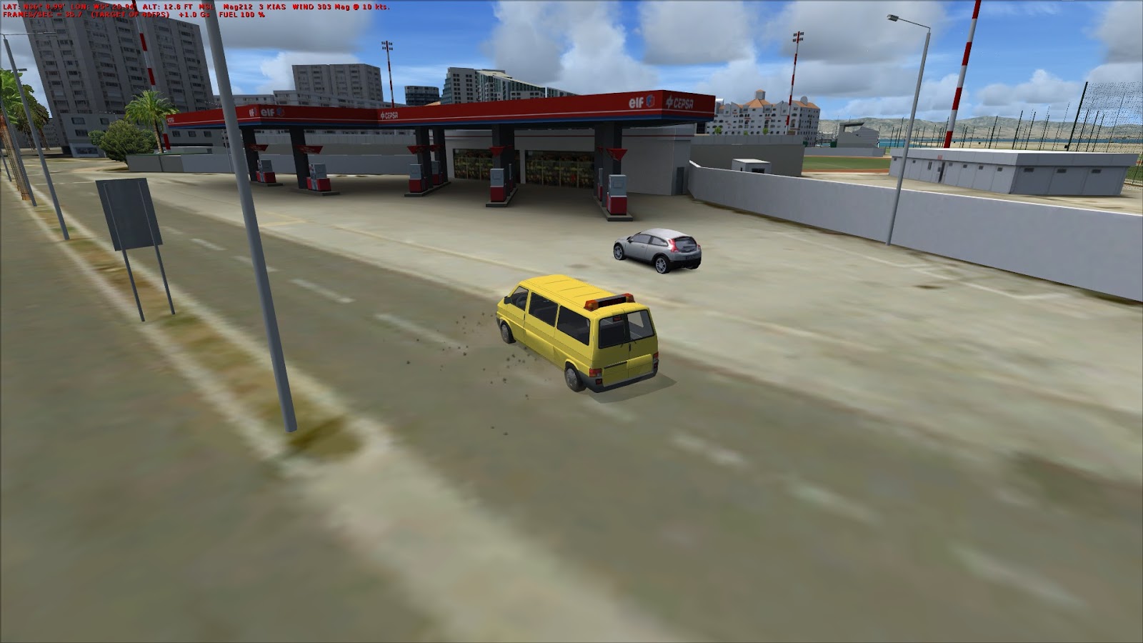 MS Flight Simulator X: Follow Me Car