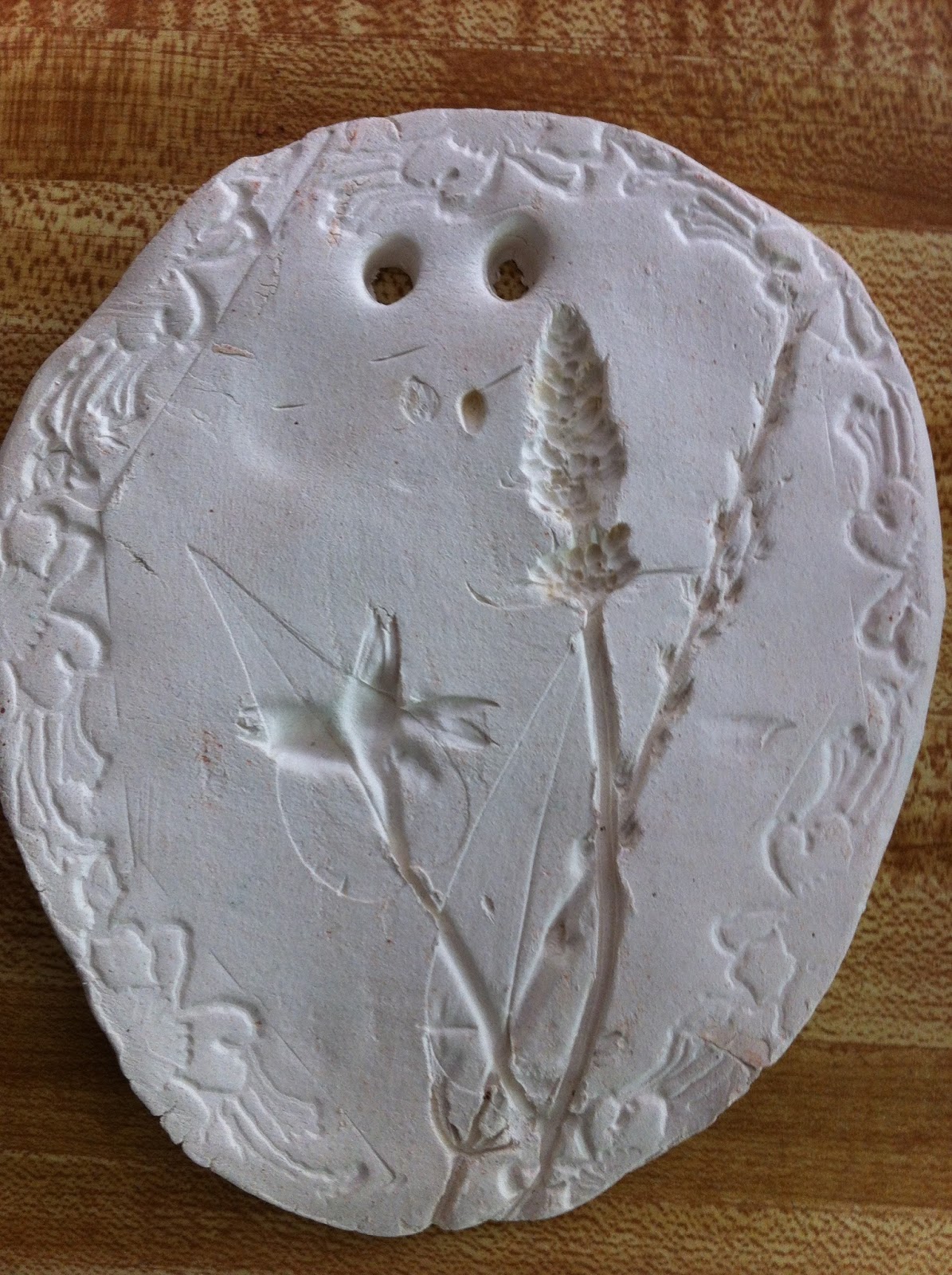 Drip, Drip, Splatter Splash: Clay Botanical Impressions