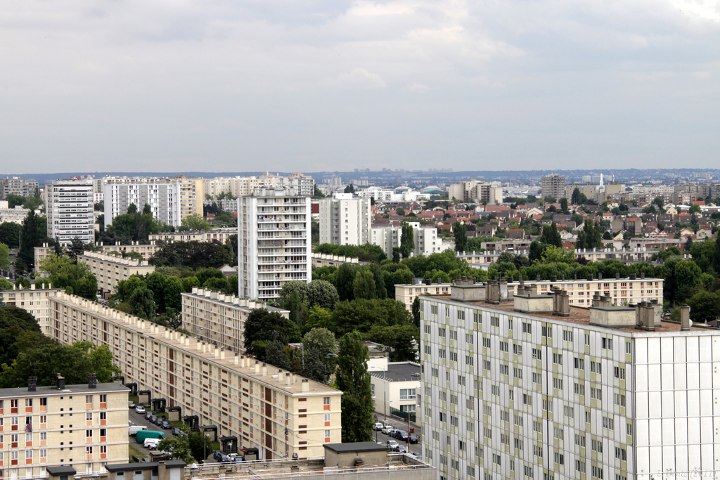 Images & Mots: Sarcelles, du haut d'une tour