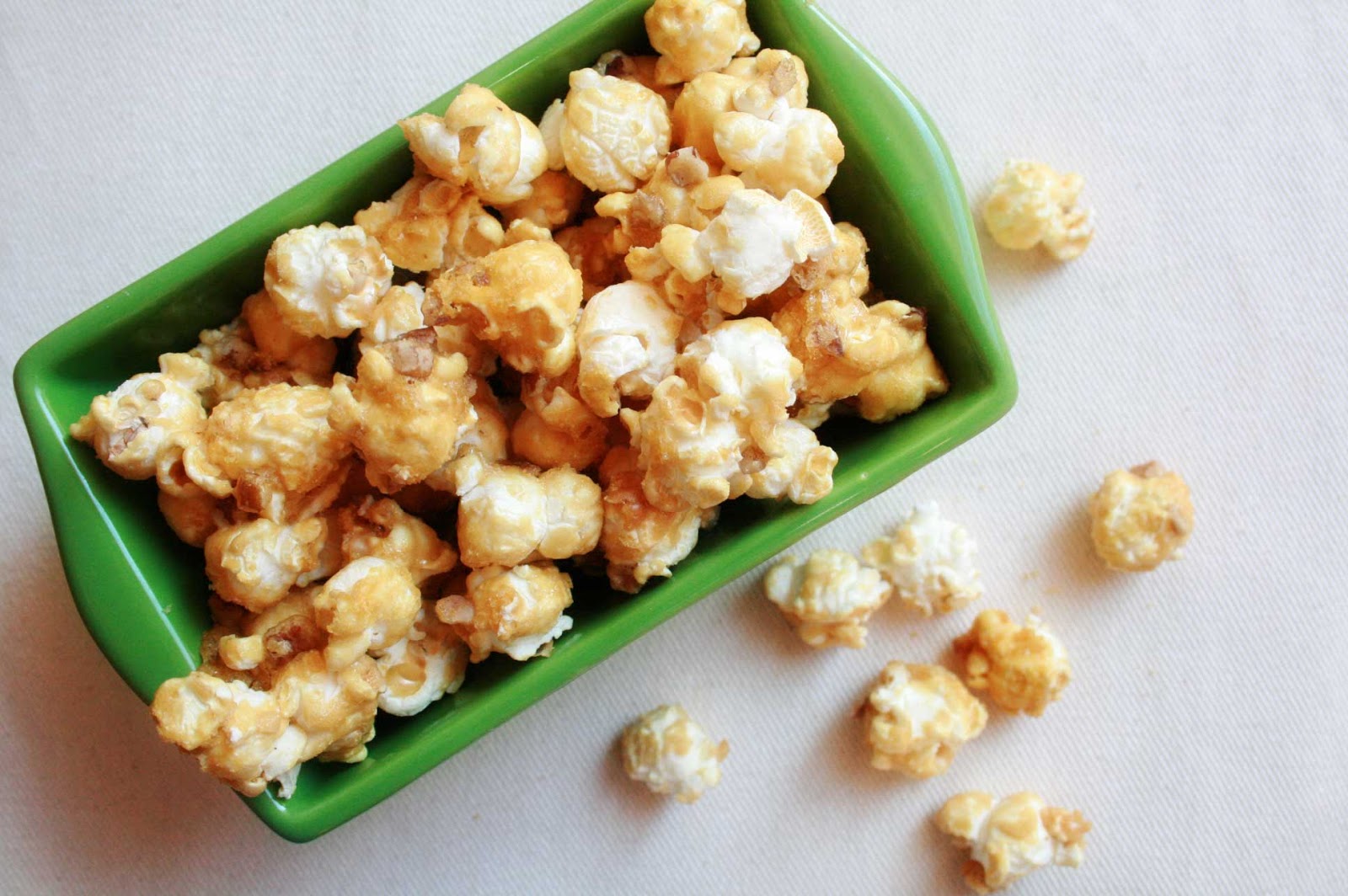 The Creative Place: Food: Pecan Butter-Crunch Popcorn