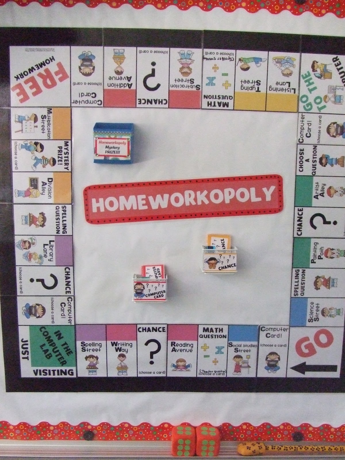 Homeworkopoly... | Fabulous Finch Facts