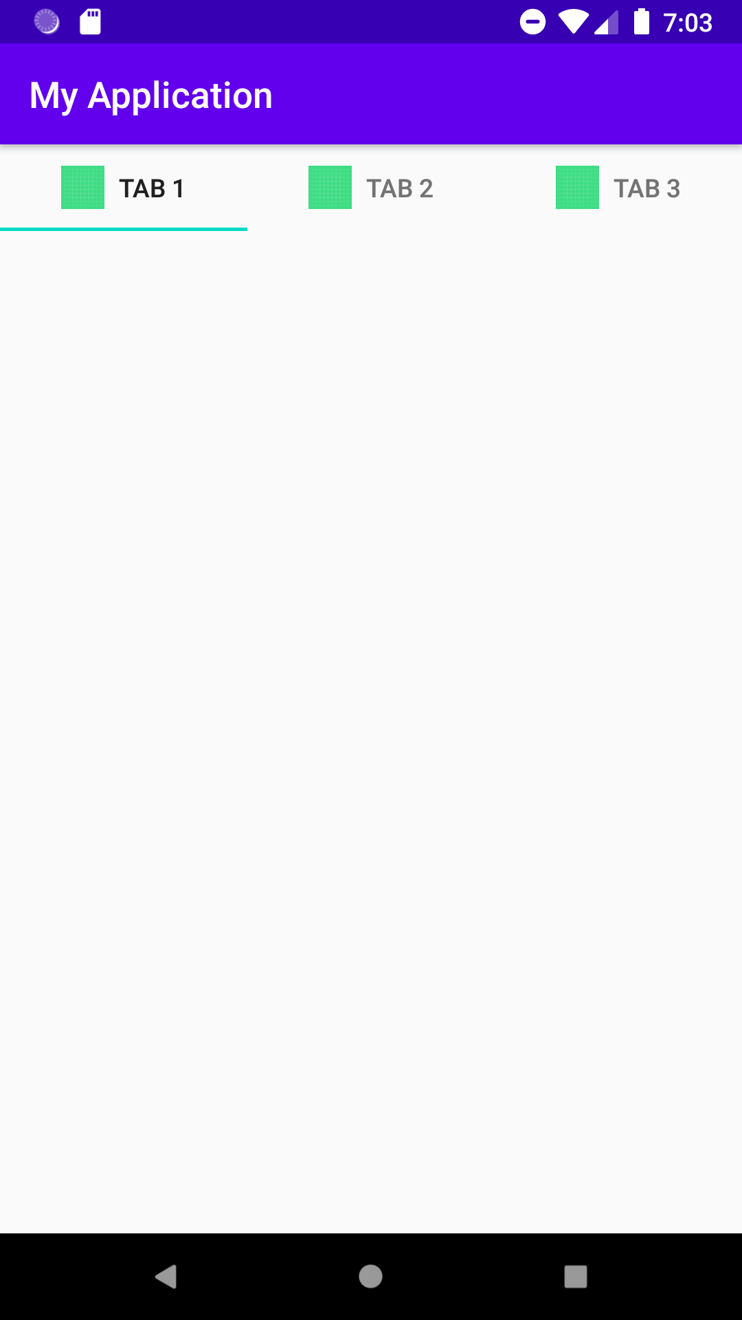 styling android TabLayout material design
