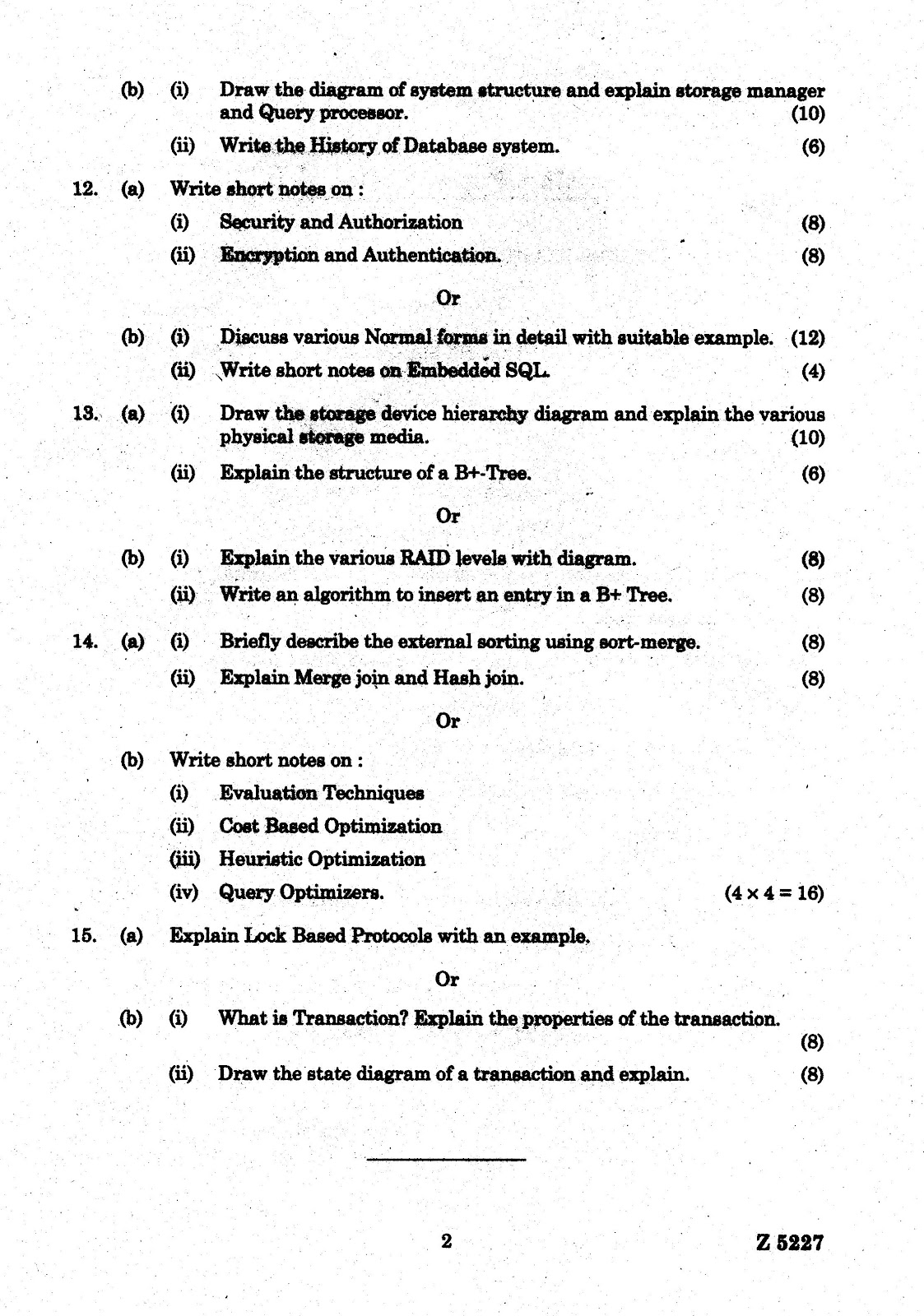 %LITTLE DROPS%: 1st SEM MCA ANNA UNIVERSITY MODEL QUESTION PAPER ...