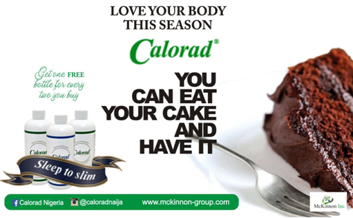 Love your body this season with Calorad...