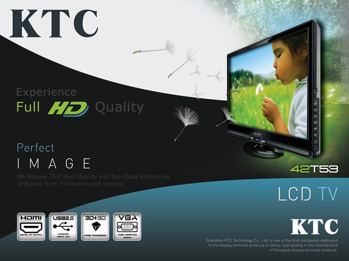 Circuits Tech Zone: KTC LCD/LED TV: A brief encounter