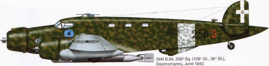 Italian Aircraft of WWII: Savoia-Marchetti SM.84