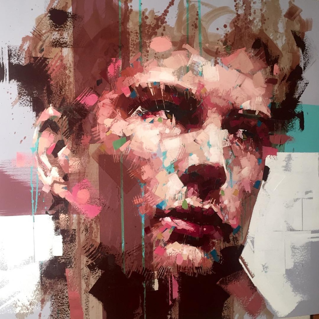95 Masterpieces Artist Jimmy Law - Abstract Portrait Artist ...