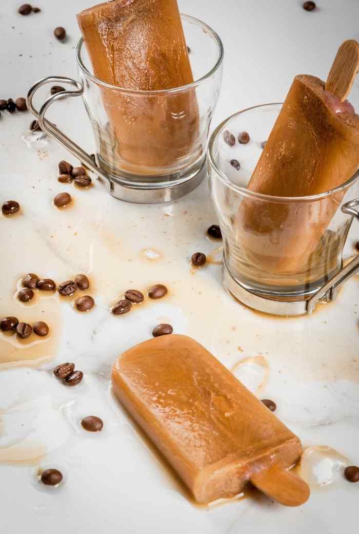 Iced Coffee Popsicles Recipe - Koti Beth