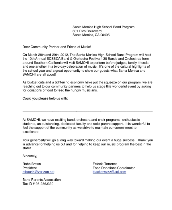 School Donation Re Letter Template Resume Letter School Donation Re Letter Template Resume Letter