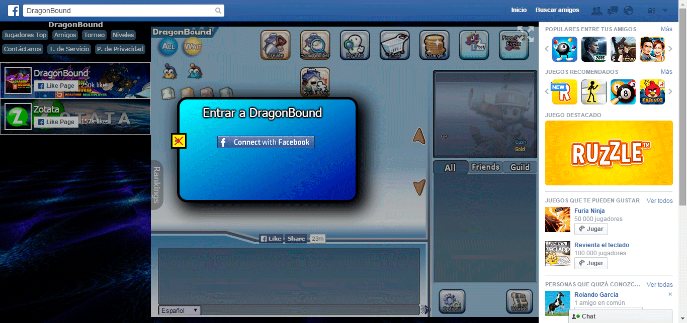 Crear Cuenta de DragonBound | DRAGONBOUND LATINO