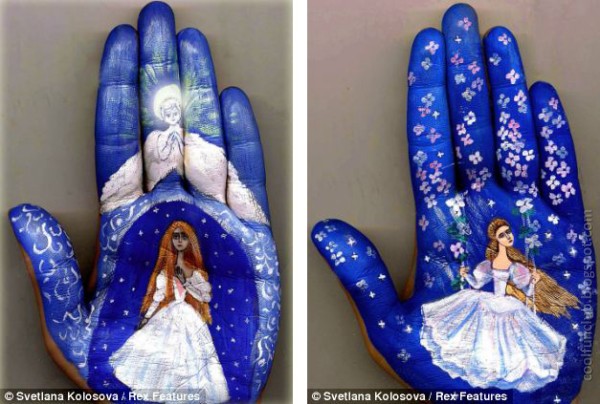 CoolFunClub: Palm Paintings