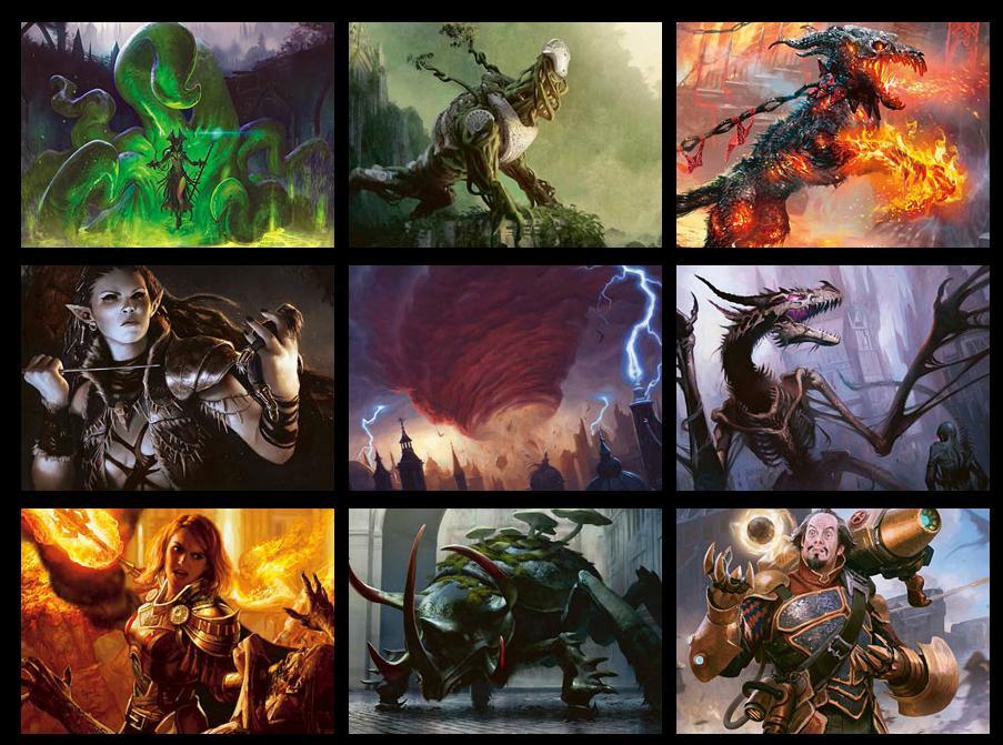 MTG Realm: Ravnica Art Dump