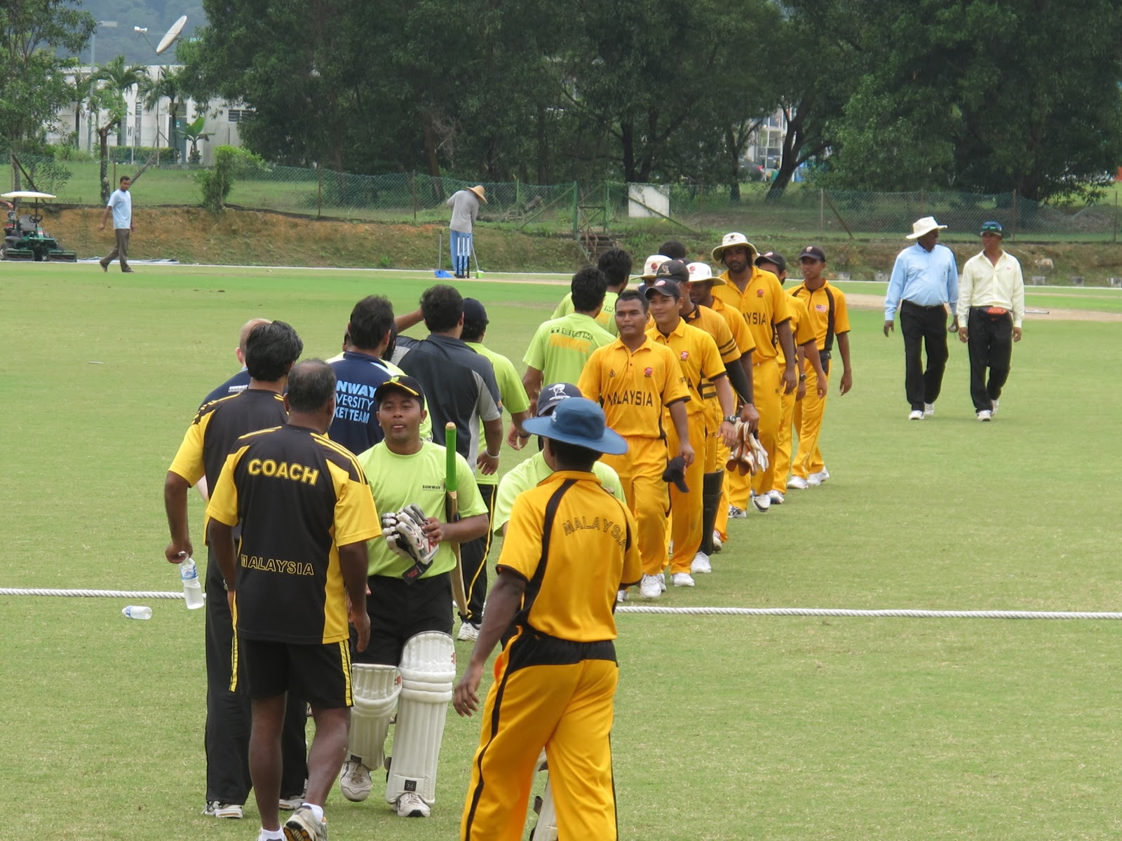 College News: Sunway Cricket Team to play Malaysian National Cricket Team