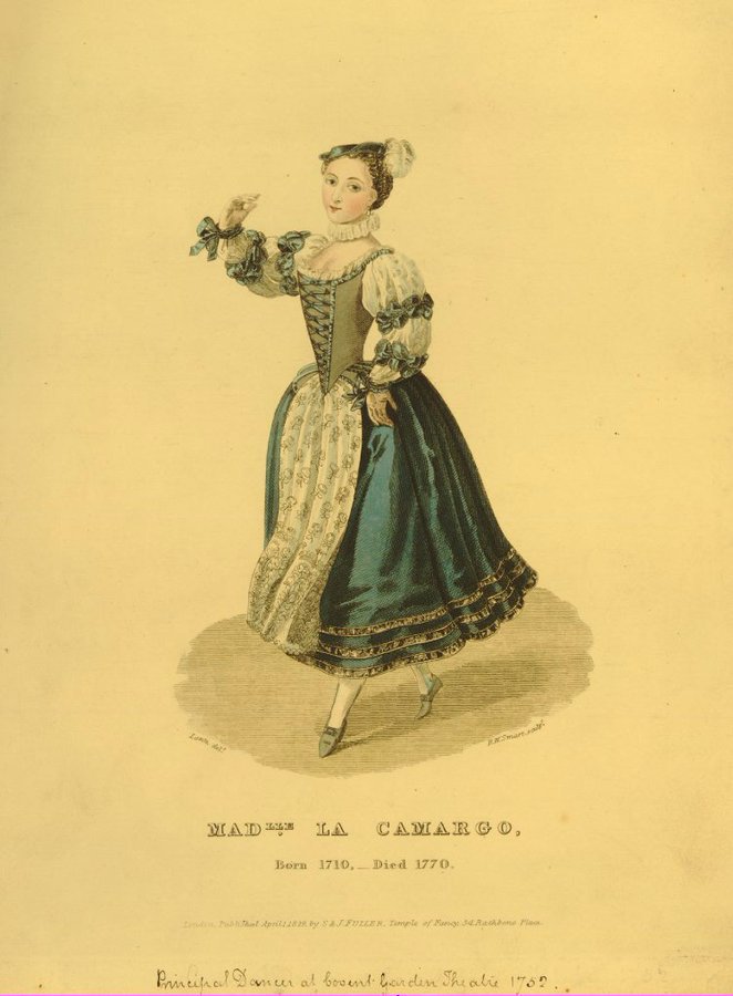 puntadas contadas por una aguja: Marie Anne de Cupis de Camargo (1710-1770)