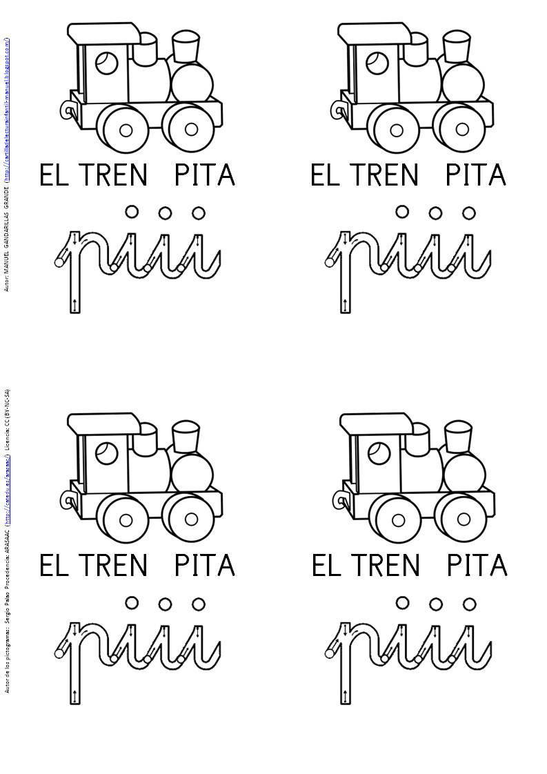 CARTILLA DE LECTURA INFANTIL : 1 P p ESCRITURA LECTURA LIBRITO