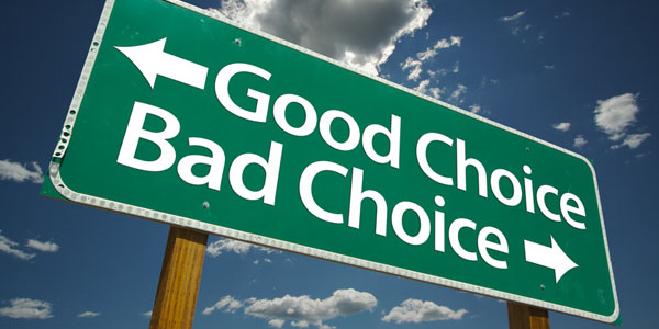 What God Said Tonight: Bad choices...