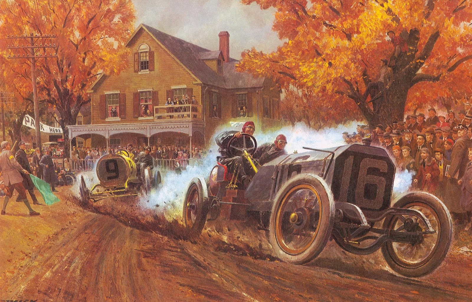 Just A Car Guy: Peter Helck, an American artist that spent significant ...