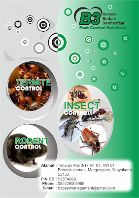 ROGJA Advertising: Desain Brosur Pest Control Solution