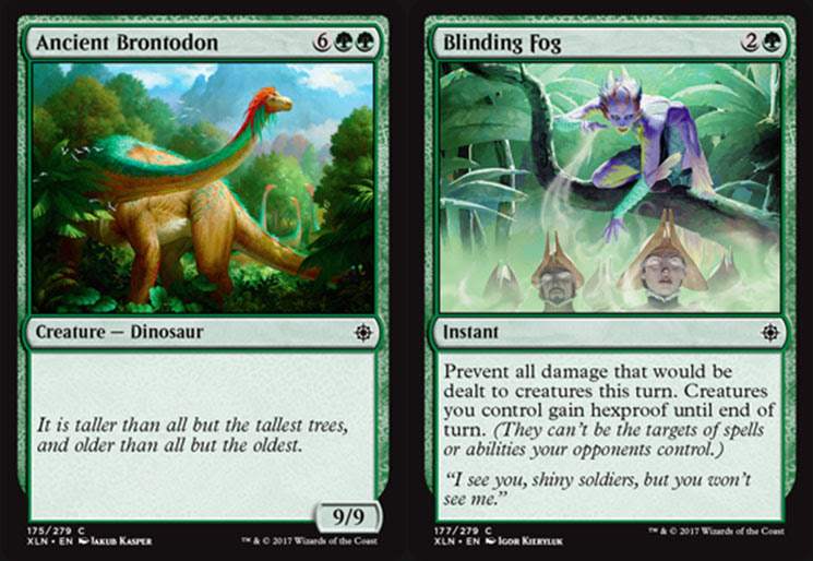 Magic the Gathering Adventures: Ixalan Set Review: Green