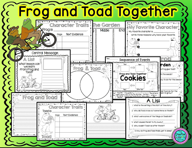 The Creative Colorful Classroom: Frog and Toad