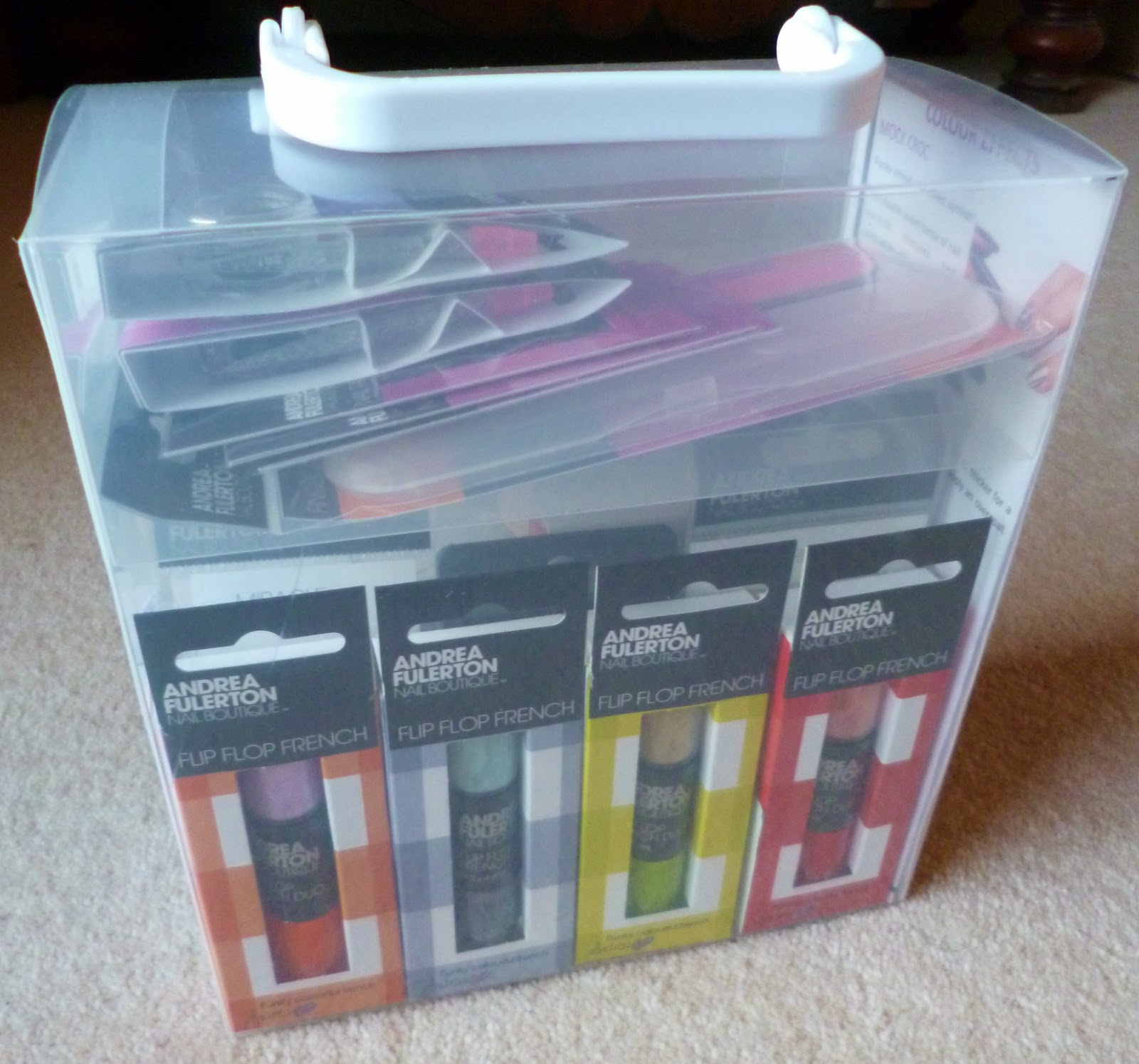 Painted Glitter: Andrea Fulerton Nail Salon Kit Box